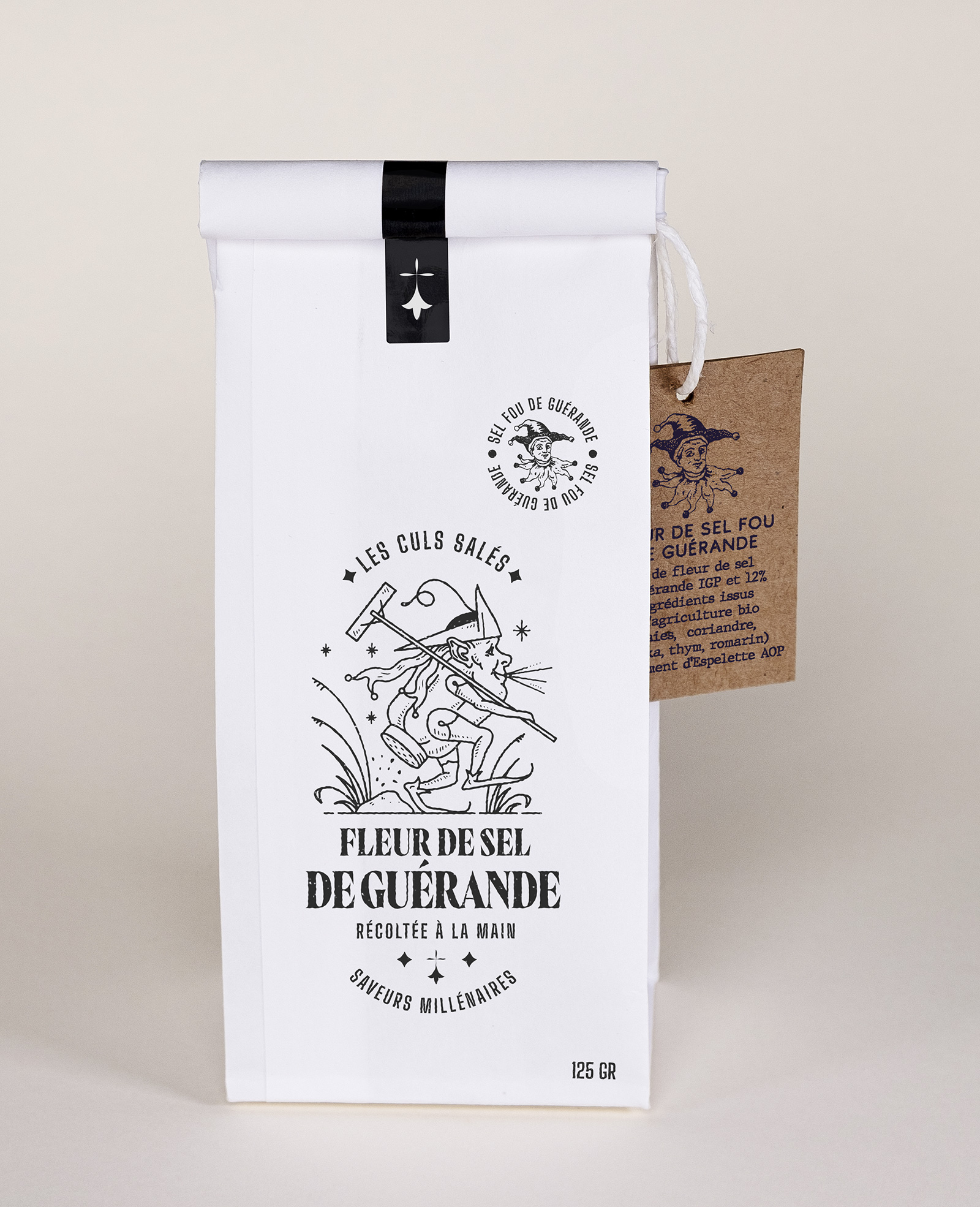 Fleur de sel fou de Guérande – 125gr